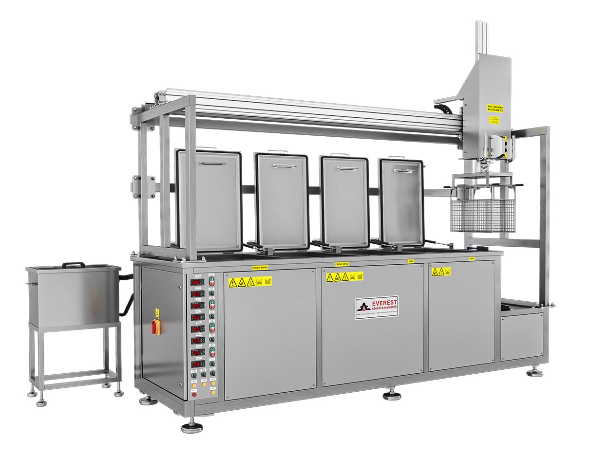 Pneumatic Basket Handling Systems | Everest Elektromekanik